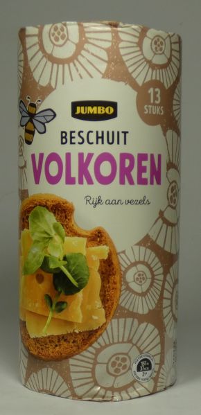 Beschuit Whole Wheat Jumbo - Volkoren | Products - Gouda Cheese Shop