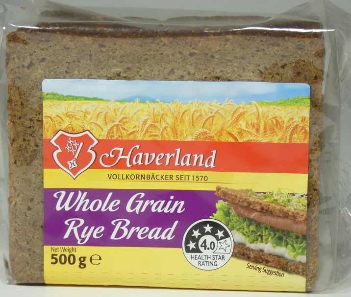 Whole Grain Rye Bread - Haverland | Products - Gouda Cheese Shop