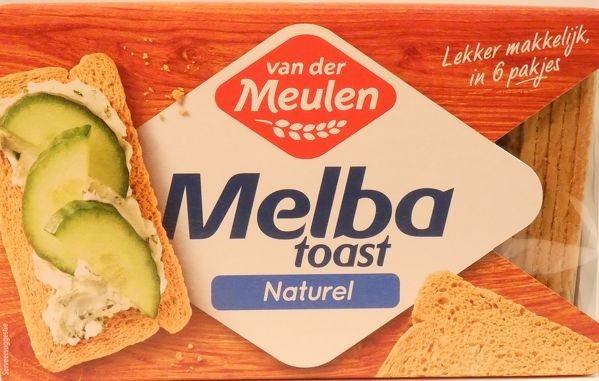 Melba Toast 120g Van Der Meulen | Products - Gouda Cheese Shop