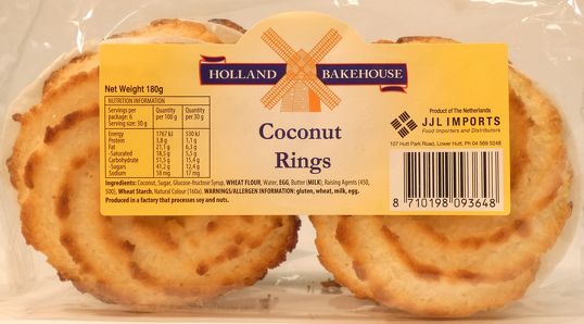 Coconut Rings Holland Bakehouse - Cocosmacronen | Products - Gouda ...