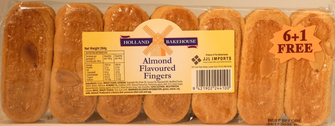 Almond Fingers | Products - Gouda Cheese Shop