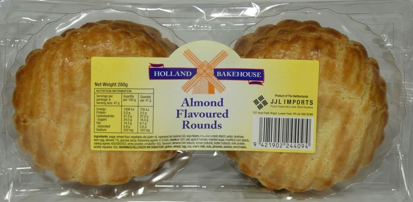 Almond Rounds Holland Bakehouse | Products - Gouda Cheese Shop