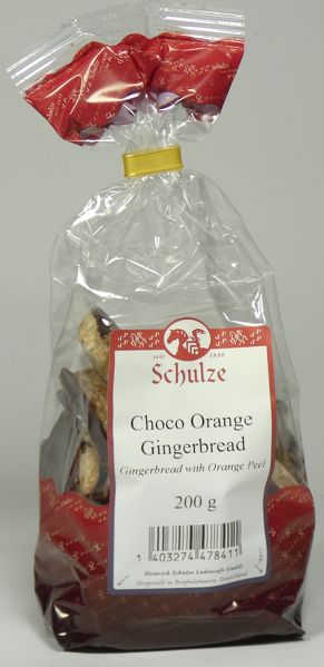 Orange Gingerbread Iced Choco 200g - Schulze | Products - Gouda Cheese Shop