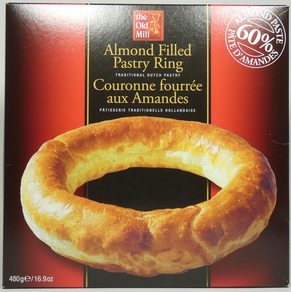 Almond Filled Pastry Ring | Products - Gouda Cheese Shop