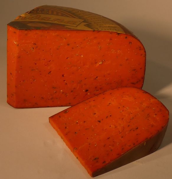 Pesto Red Gouda | Products - Gouda Cheese Shop