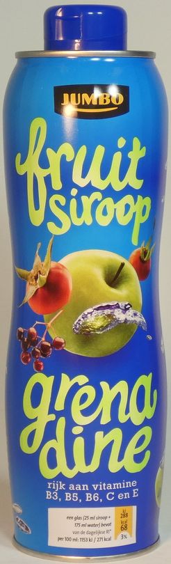 Fruit Syrup - Grenadine - Jumbo | Products - Gouda Cheese Shop