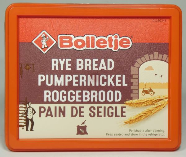 Whole Grain Rye Bread - Pumpernickle - Bolletje | Products - Gouda ...