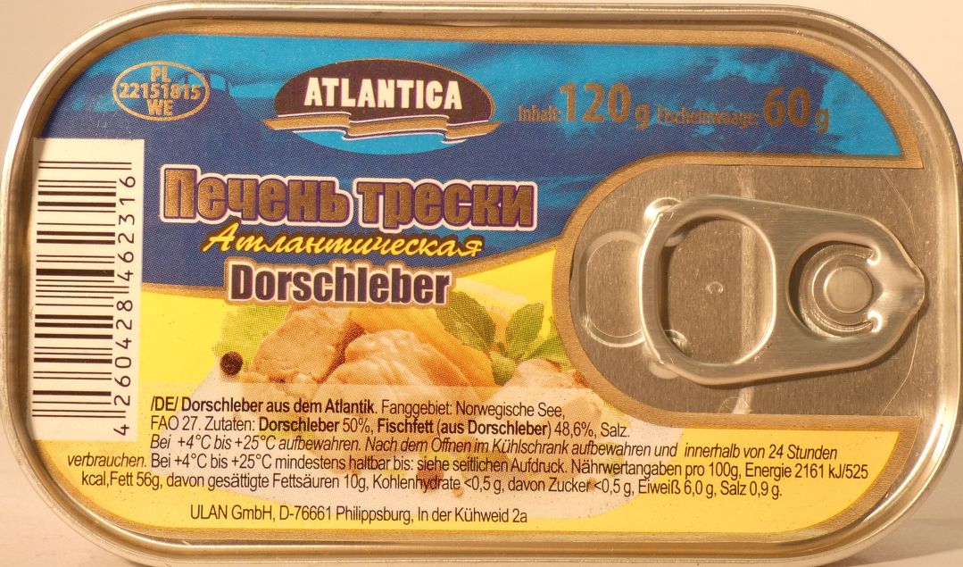 Cod Liver | Products - Gouda Cheese Shop