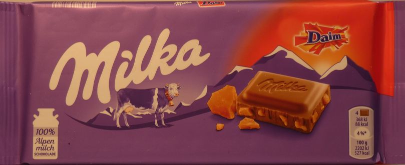 Chocolate Bar Daim Milka | Products - Gouda Cheese Shop