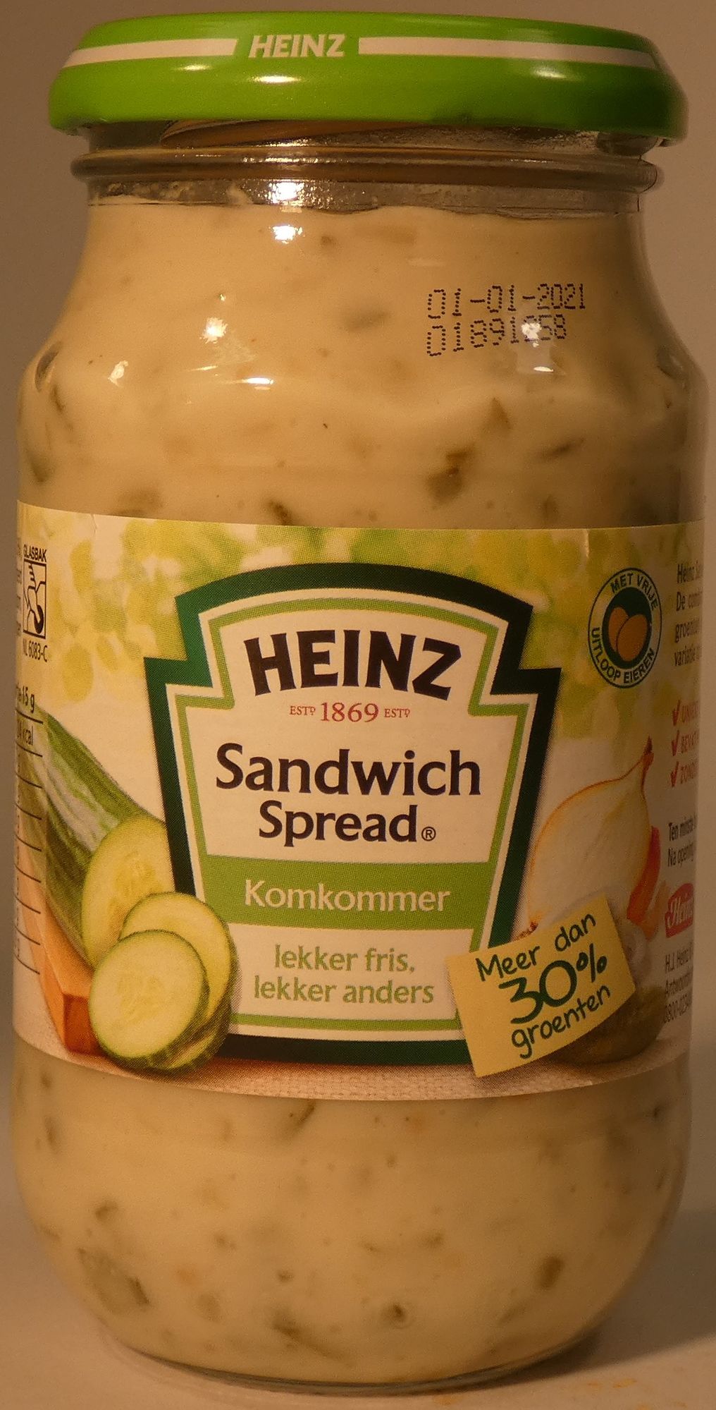 Sandwich Spread - Cucumber - Heinz | Products - Gouda Cheese Shop