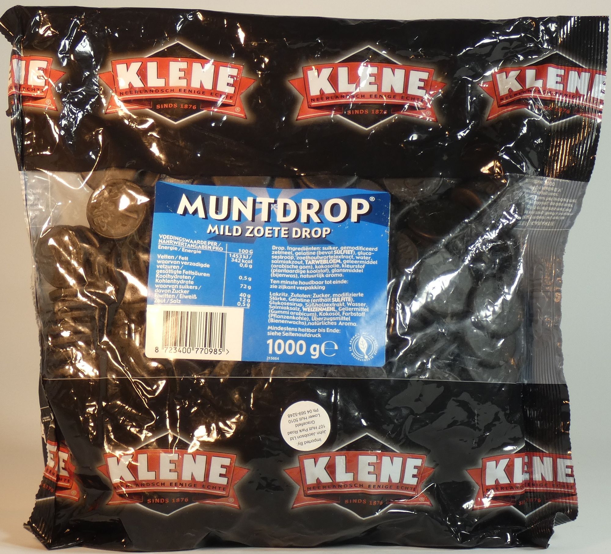 Klene Munt Drop 1Kg | Products - Gouda Cheese Shop